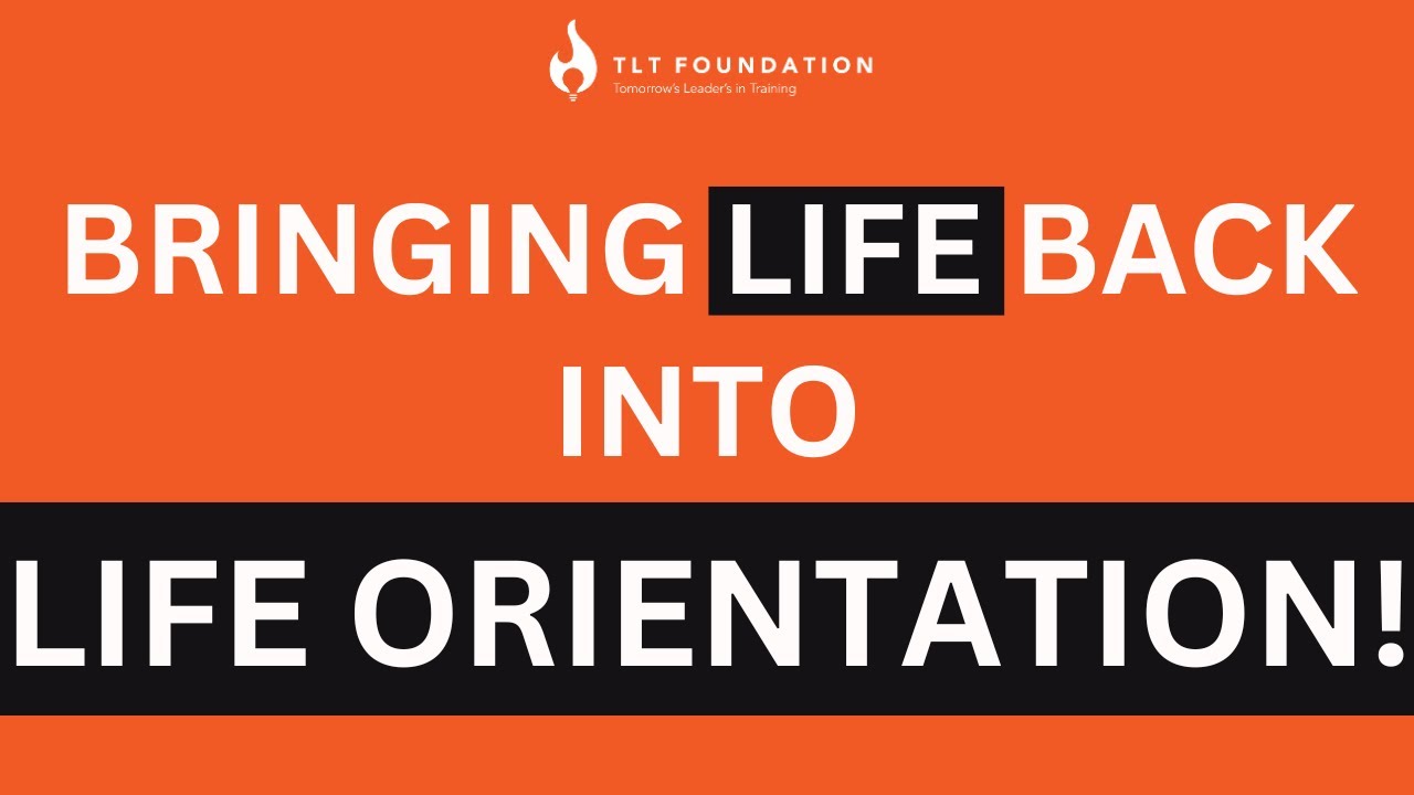 Tomorrow's Leaders in Training - Bringing LIFE back into Life ...