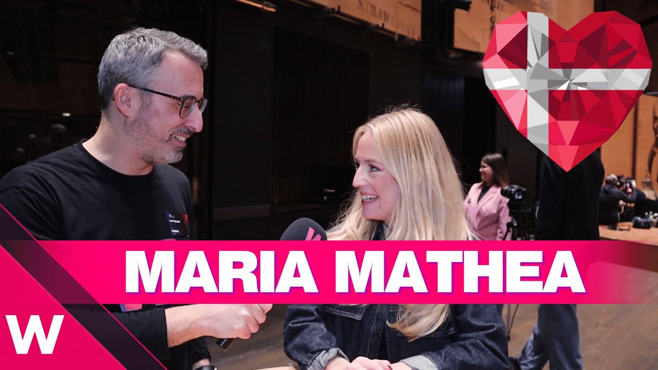 🇩🇰 Maria Mathea - "Air" | Dansk Melodi Grand Prix 2025 | INTERVIEW ...