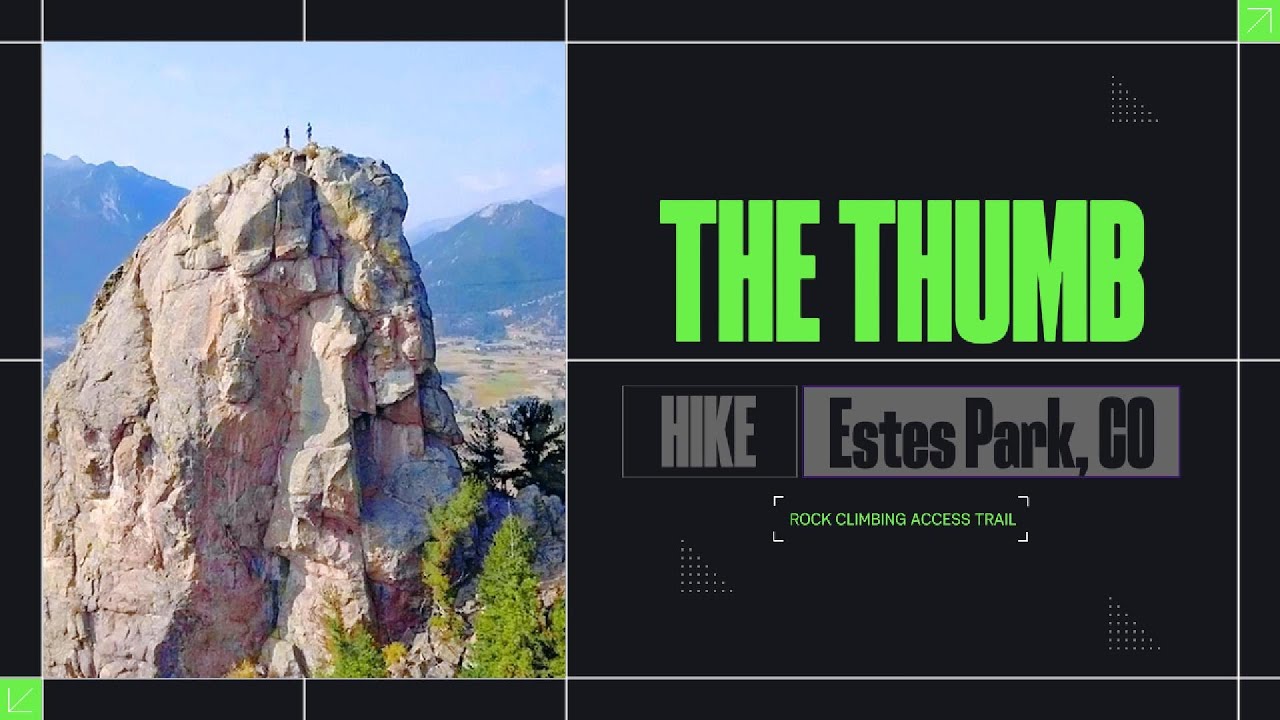 The Thumb Access Trail, Hike Estes Park, CO, RMNP, What to do in ...
