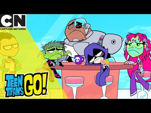 Teen Titans Go! | No Sleep | Cartoon Network UK 🇬🇧