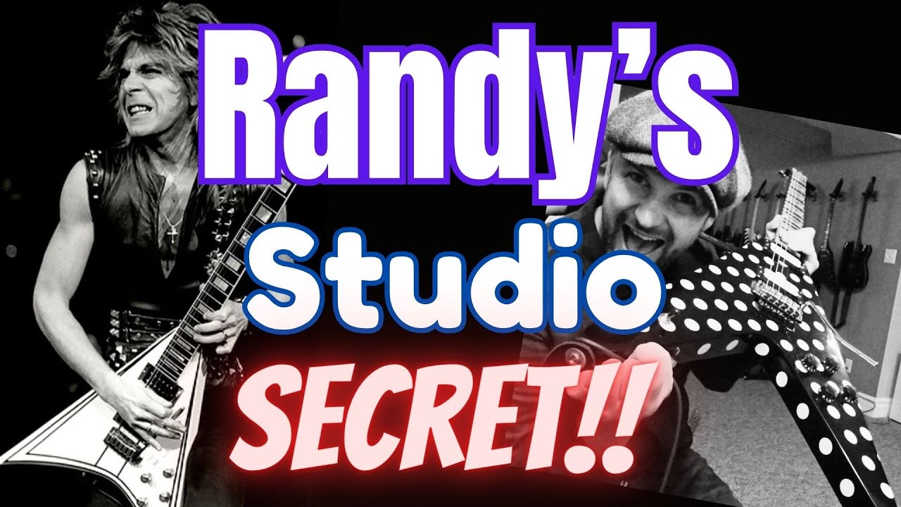 Randy Rhoads Studio Solo Double Tracking Magic! - YouTube