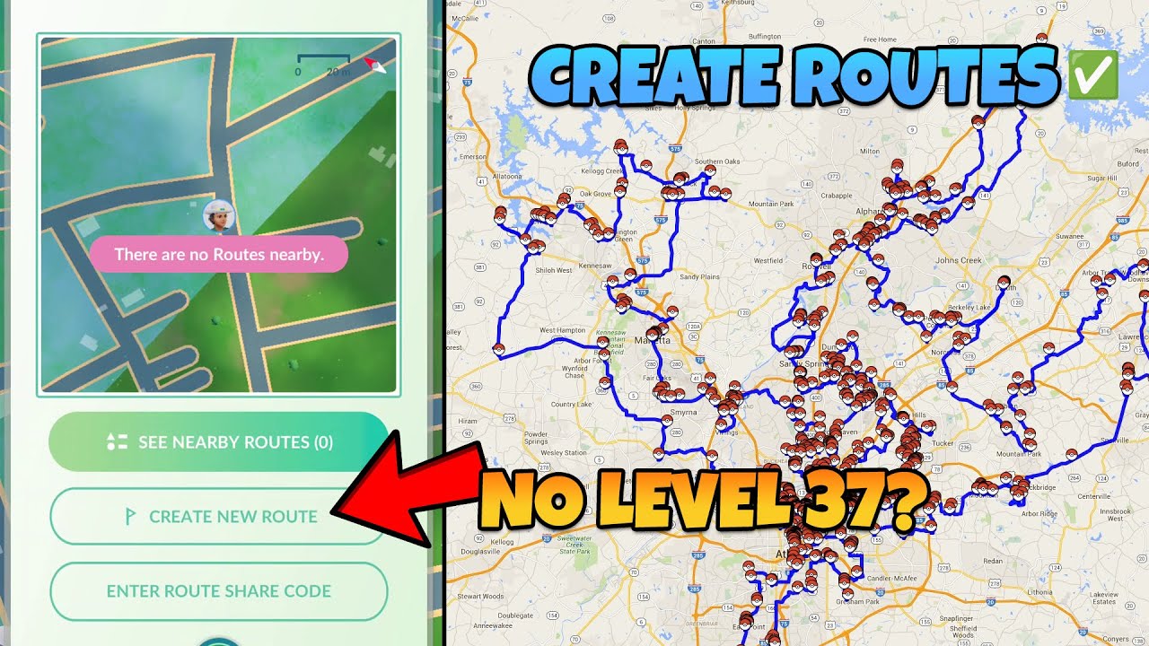 🔥 How to Create Routes in Pokémon GO Easily? | Step-by-Step Guide! 🚀 ...