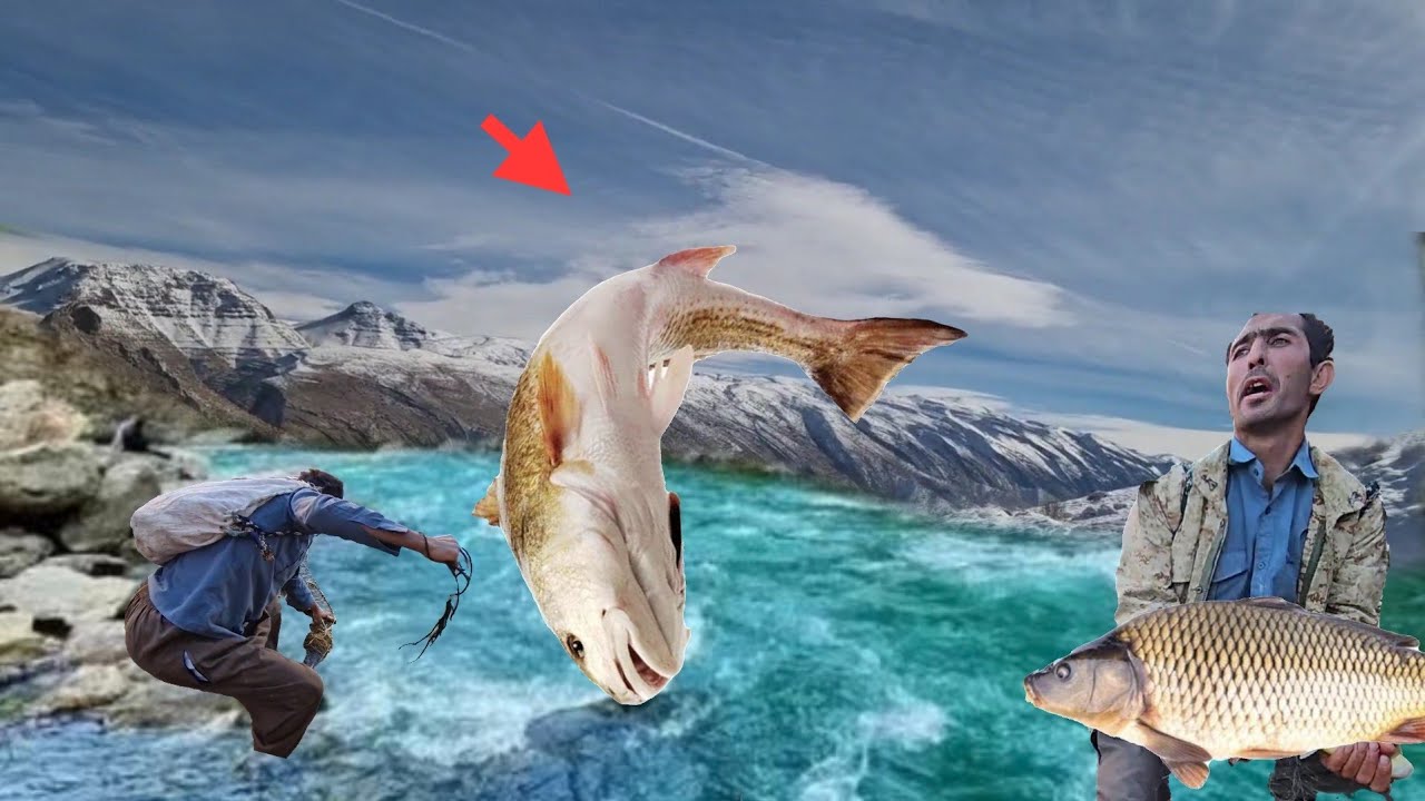 🐟Amazing catch by a man with tough skills 🏞🌊 - YouTube