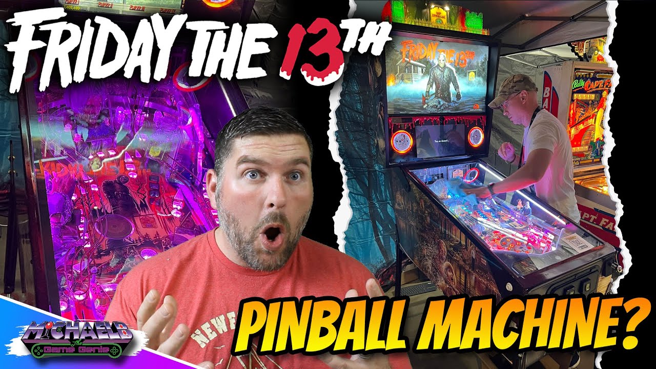 Friday The 13th Pinball? This Homebrew Pinball Machine Is Killer! - YouTube