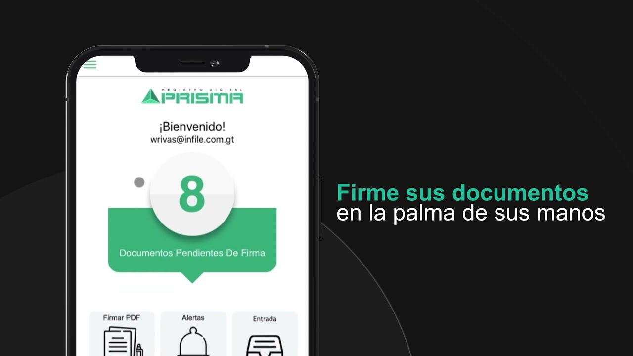Registro Digital PRISMA - Firma Electrónica Avanzada - YouTube
