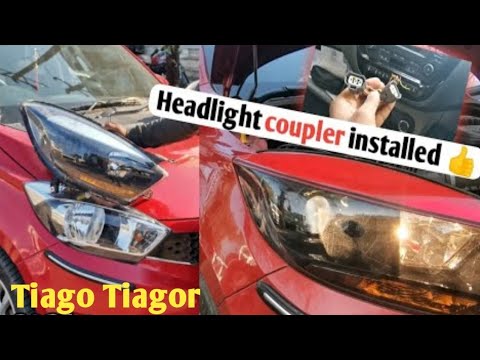 TATA TIAGO TIAGOR BS/4)KA PROJECTOR HEADLIGHTS INSTALLATION & NEW ...