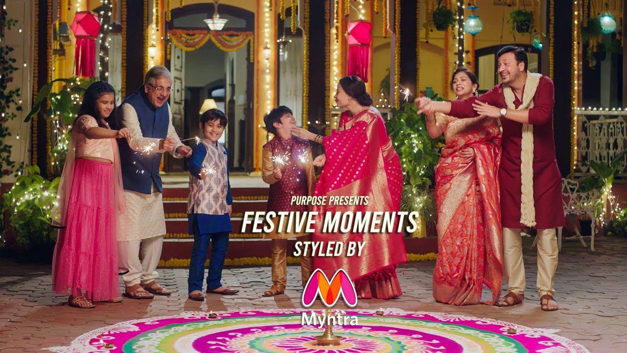 Diwali Moments Styled By Myntra | Film by Purpose Studios - YouTube