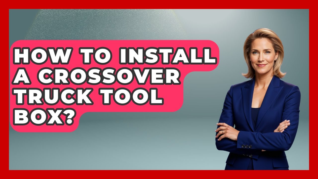 How To Install A Crossover Truck Tool Box? - Big Truck Lovers - YouTube