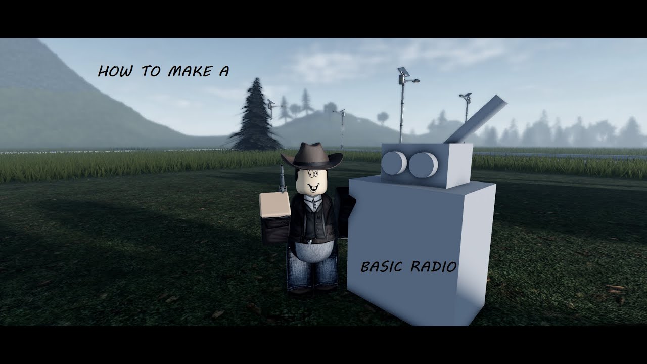 how to make a basic radio in town roblox - YouTube