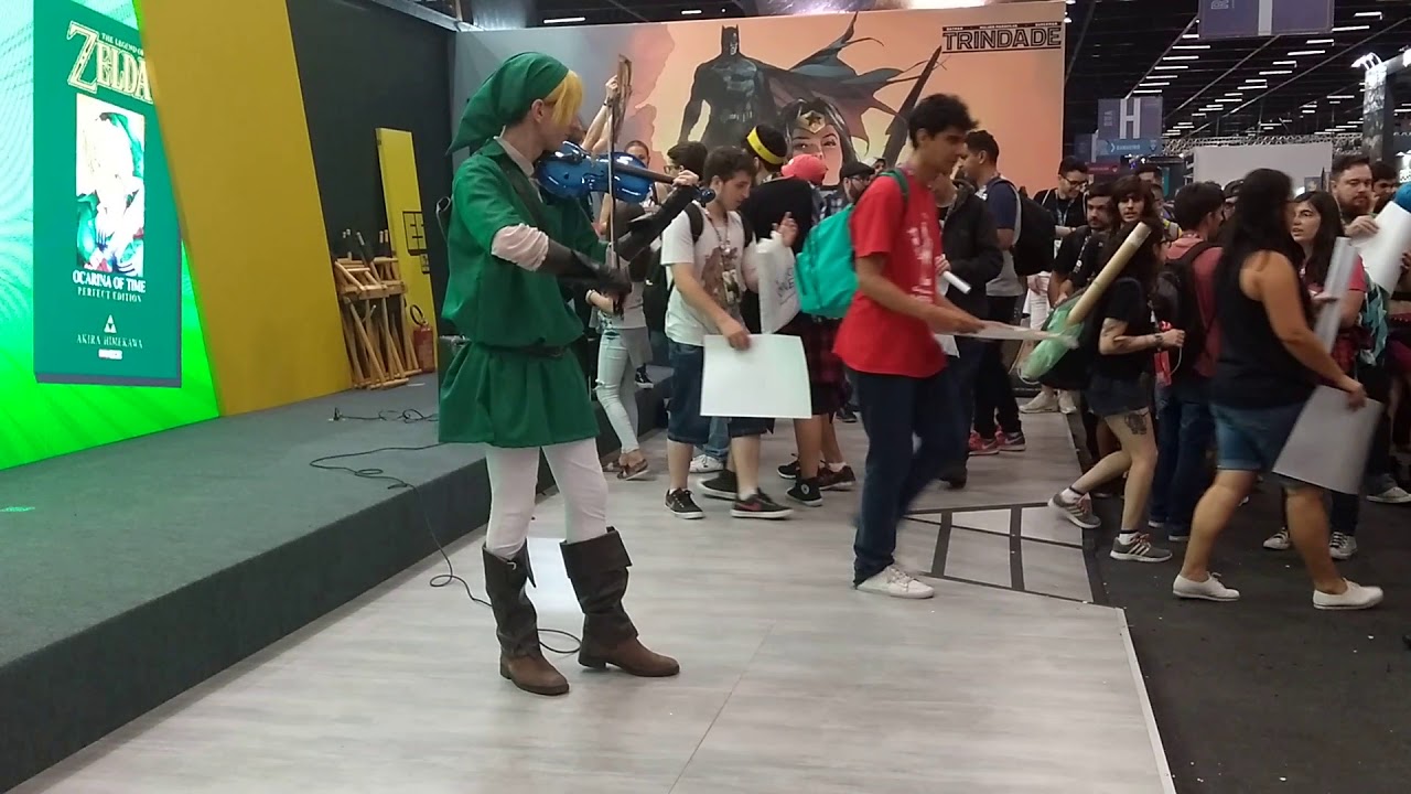 Zelda - Comic Con Experience 2017 - YouTube