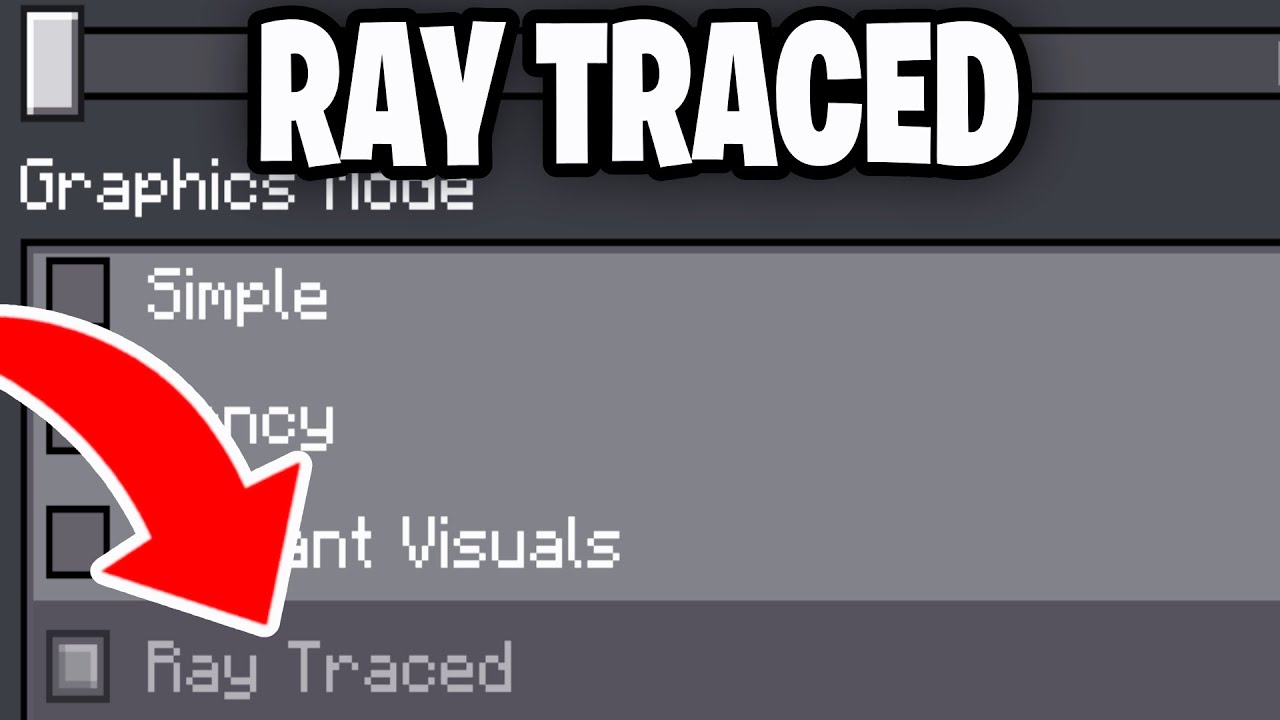 How To Fix RTX Greyed Out In Minecraft Bedrock! - RTX Not Working - YouTube