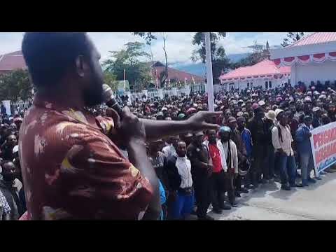 Wamena 23 agustus 2024.Bung Yusup Yikwa, selaku Ketua Forum Pribumi Papua Pegunungan - YouTube