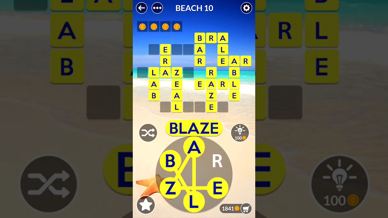 Wordscapes Beach 10 | Wordscapes Answers - YouTube