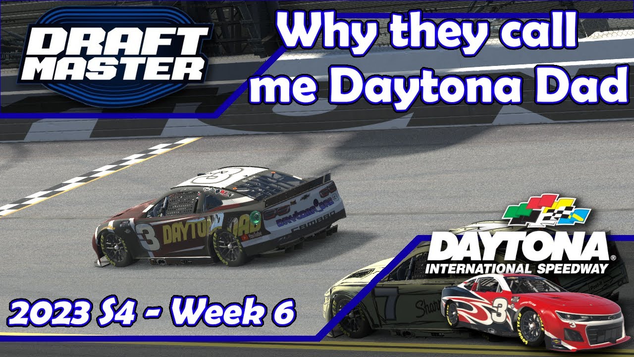 iRacing NASCAR Next Gen Draft Masters at Daytona - Gotta live up to the ...