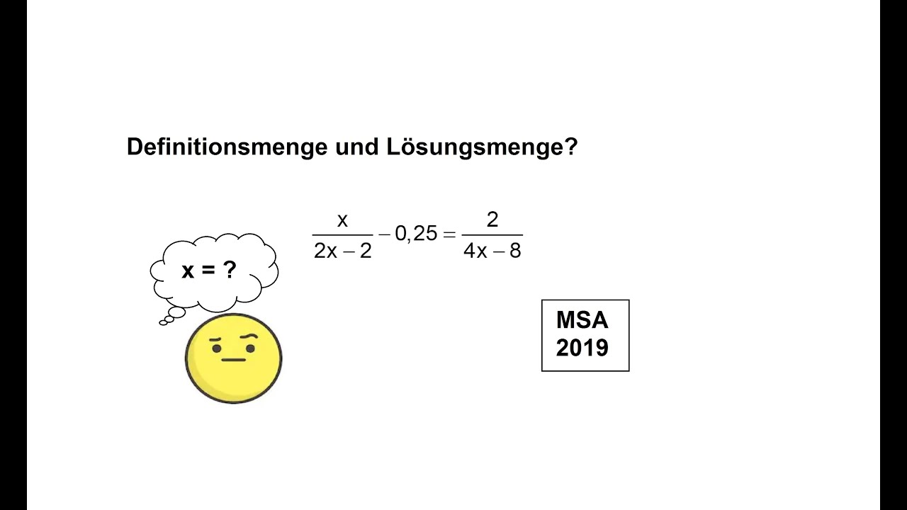 MSA 2019 Mathematik Bayern Aufgabengruppe I Aufgabe 2 Definitionsmenge ...