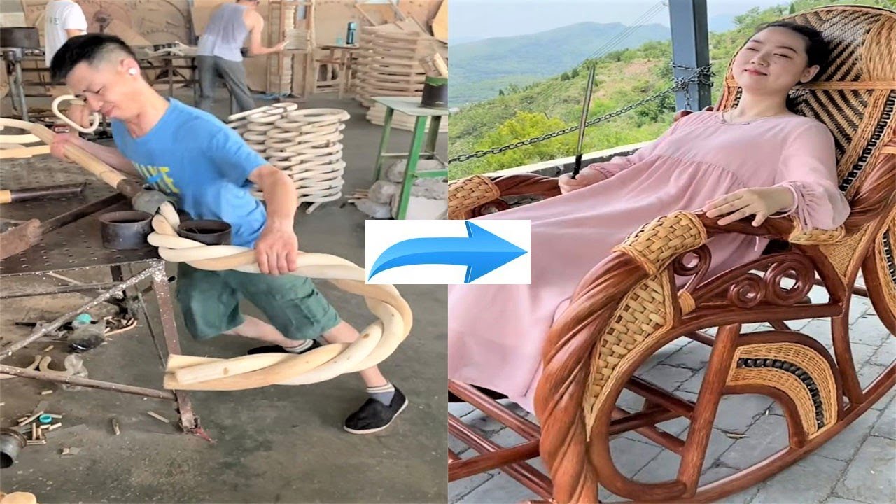Great way to install a chair - great skill in construction PART 2 - YouTube