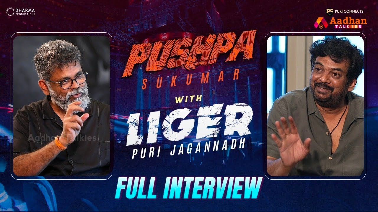 Pushpa Sukumar with Liger Puri Jagannadh - Full Interview | Vijay ...