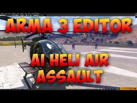 Arma 3 Editor | AI Air Assault - YouTube