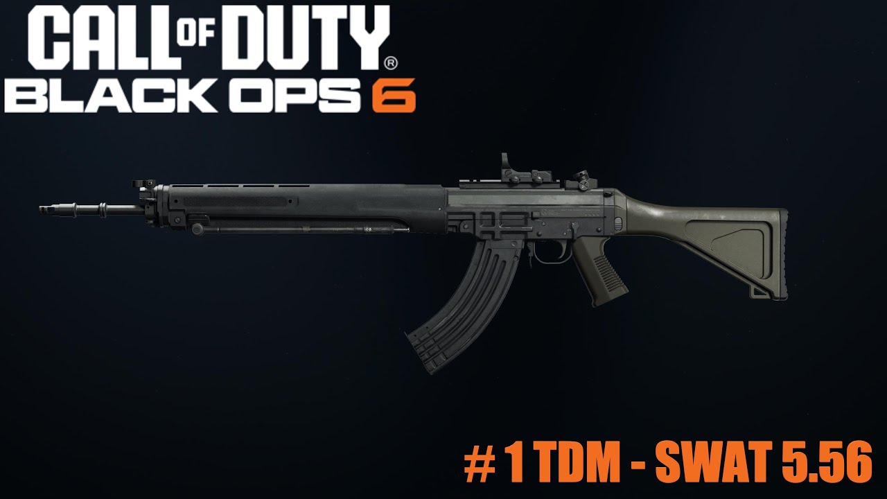 Placing #1 In TDM BO6 | SWAT 5.56 - YouTube