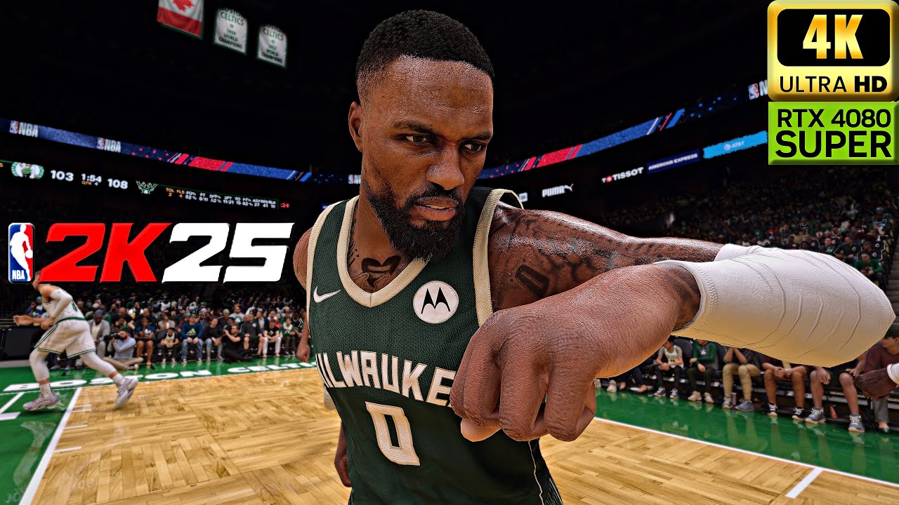 NBA 2K25 PC Next Gen Mods | Bucks vs Celtics | Ultra Settings [4K60 ...