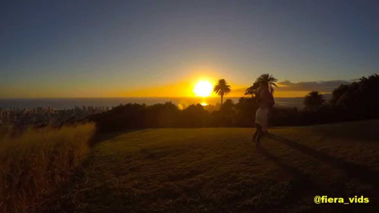 Sunset at Tantalus Overlook, Hawaii. Gopro Hero. - YouTube