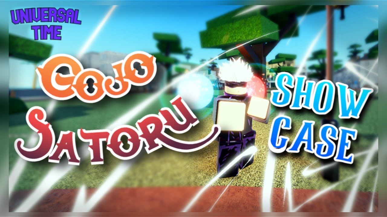 A Universal Time (AUT) | How To Get And Full Showcase of Gojo Satoru ...