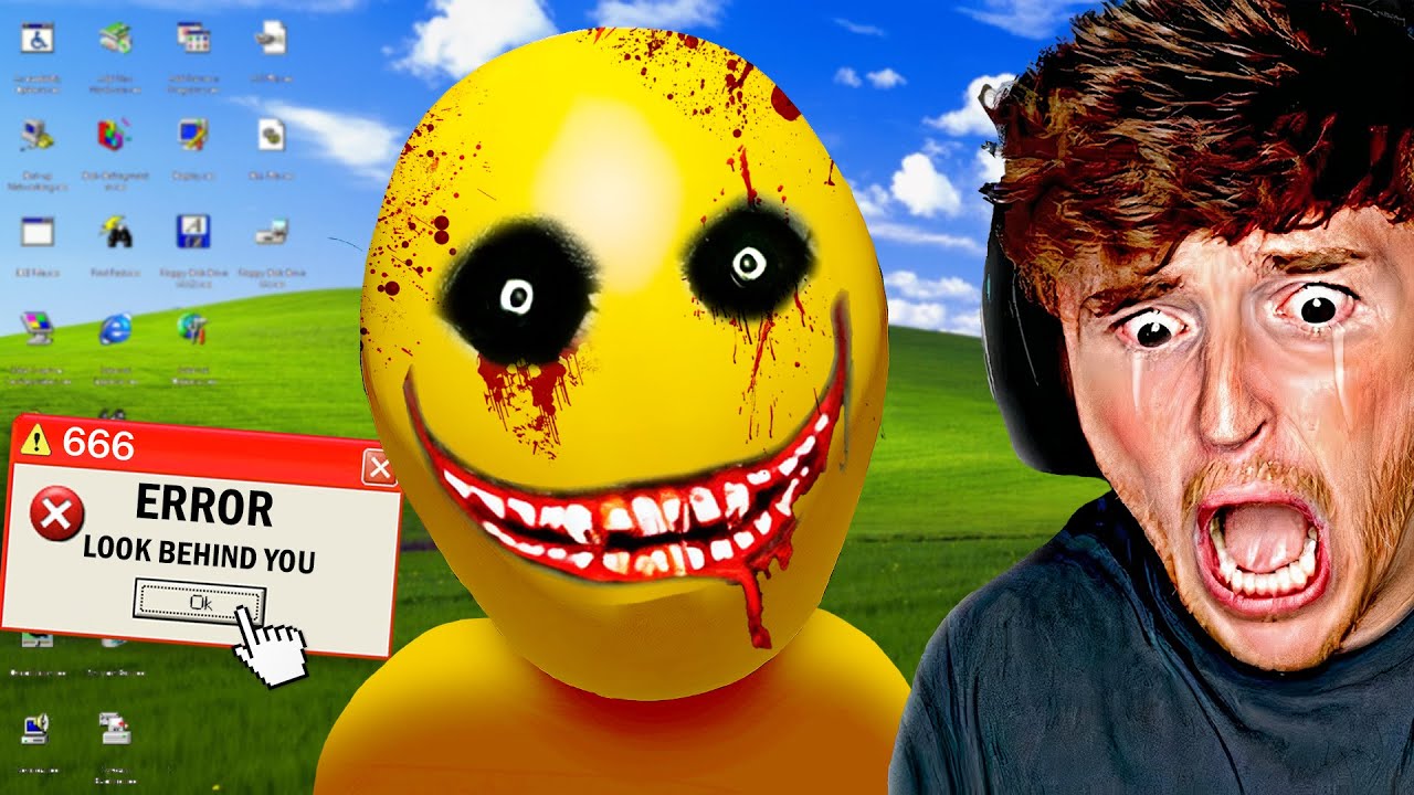this horror game took over my computer.. - YouTube