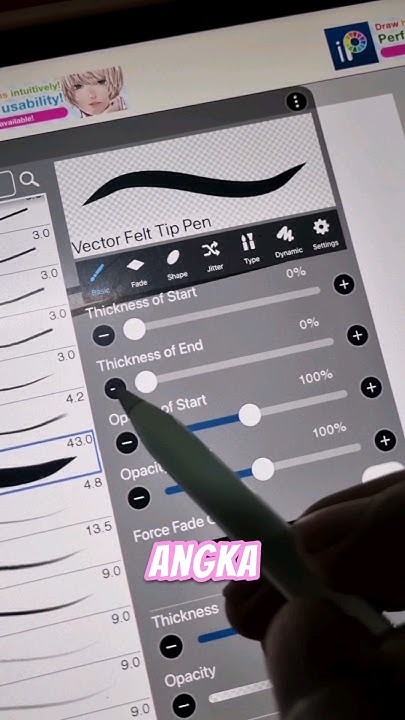 TUTORIAL SETTING BRUSH DI IBIS PAINT⁉️‼️ #procreate #ibispaint #ipadpro - YouTube