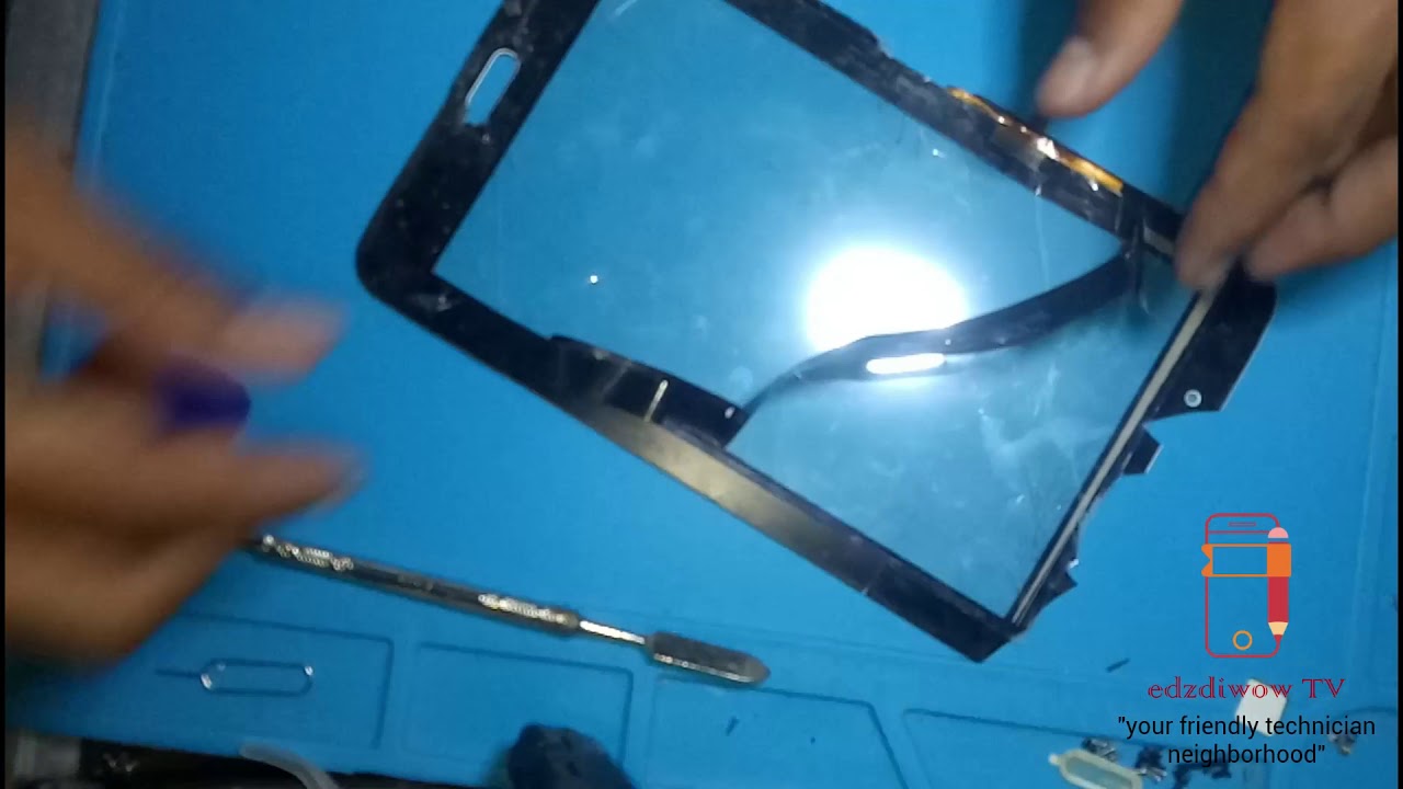 Broken digitizer touchscreen/Restored touchscreen of Samsung Galaxy Tab ...