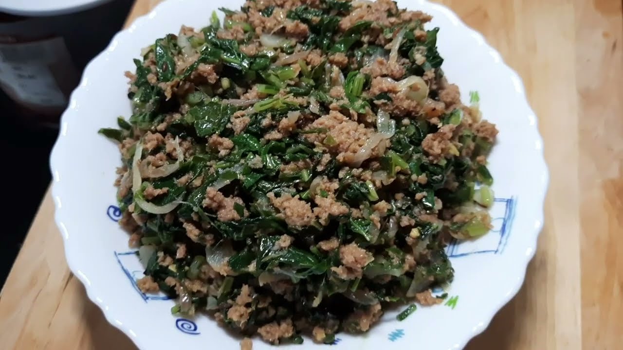 Keema Muli Saag recipe || Muli Keema recipe - YouTube
