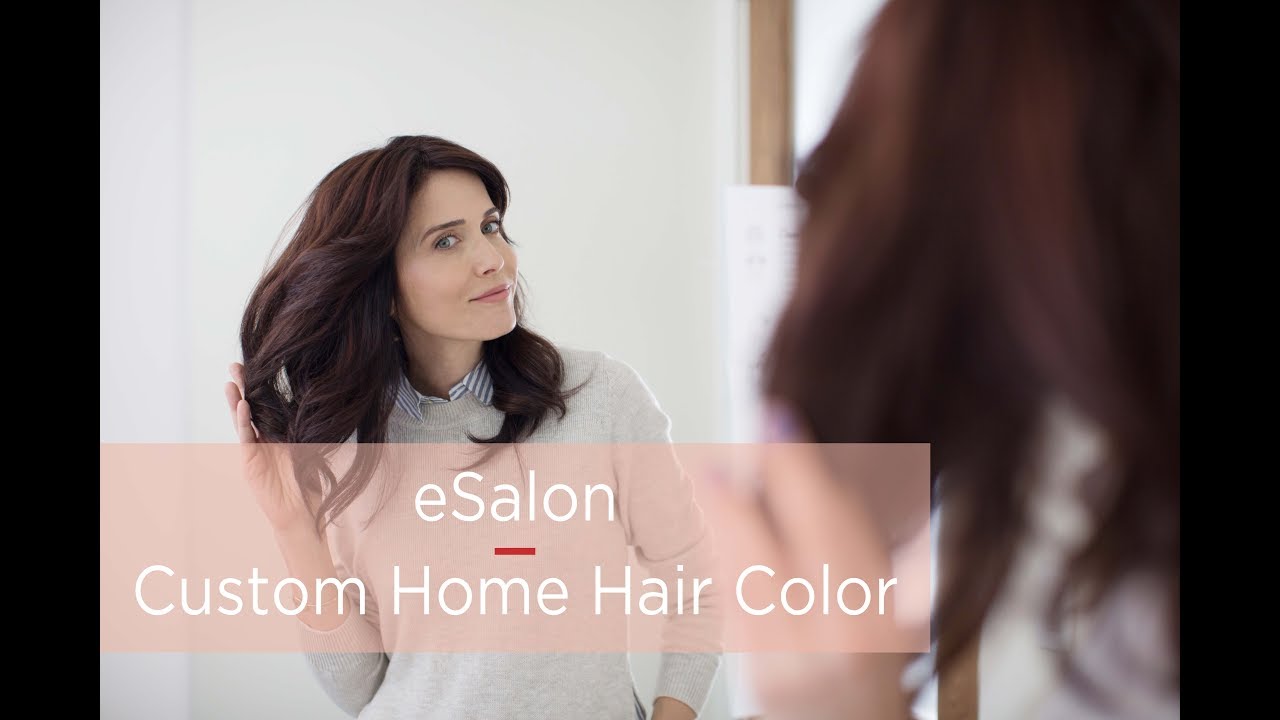 Best Custom At Home Hair Color | eSalon - YouTube