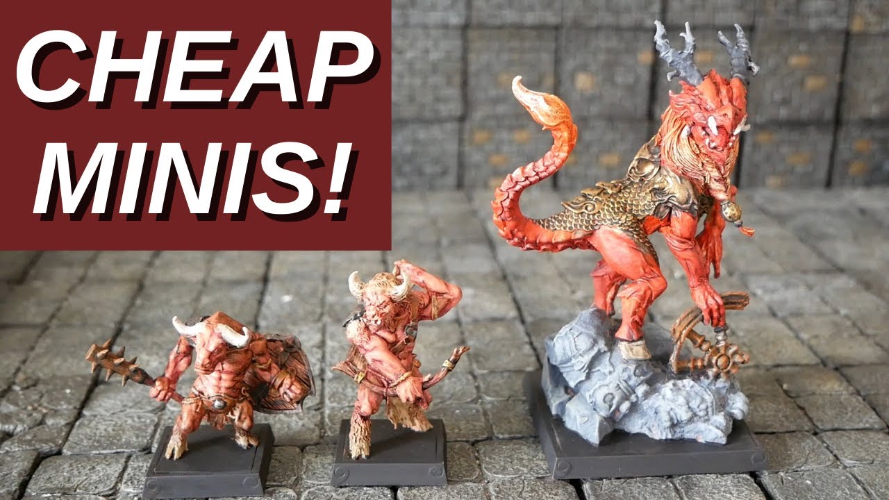 Cheap Miniatures for D&D #7 - Journey Board Game - YouTube