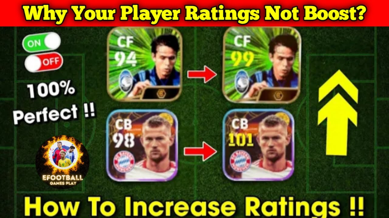 How to Increase Players Ratings Perfectly After The UPDATE || How to ...