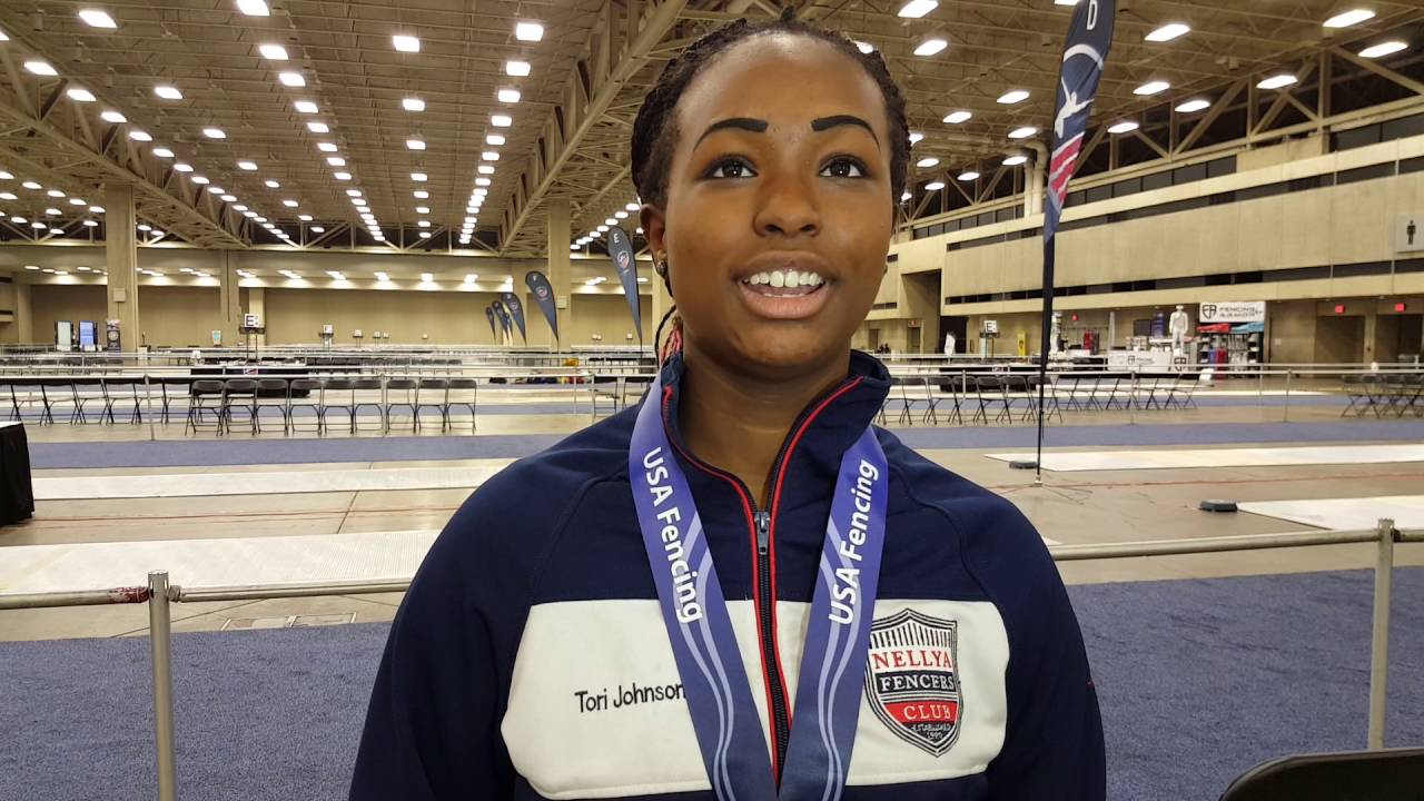 Tori Johnson Woke Up Feeling Great & Excited To Fence! - YouTube