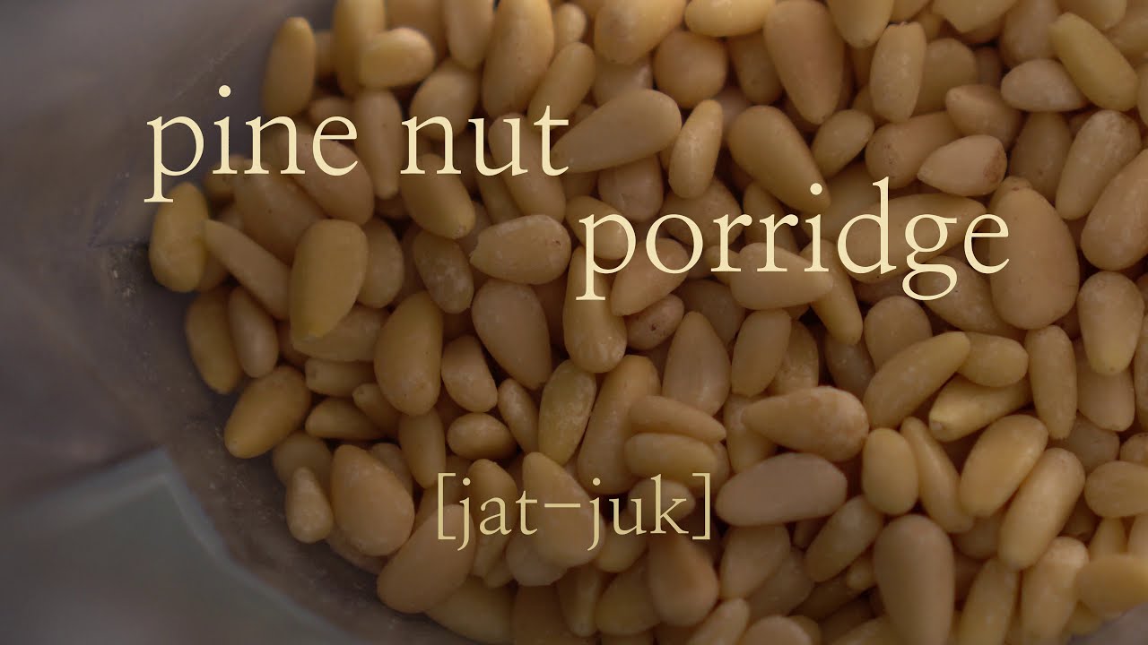 Simple Vegan Korean / Pine nut porridge / Jatjuk (잣죽) 4K - YouTube