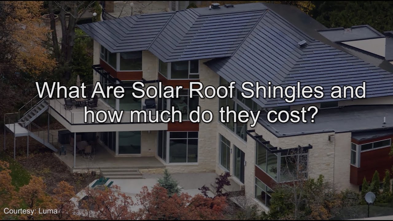 What are Solar Roof Shingles and how much do they cost? - YouTube