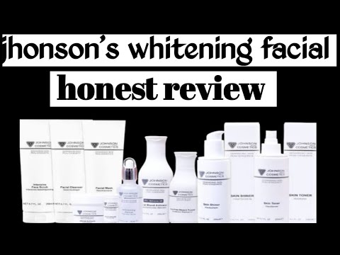 Johnson's whitening facial step by step #Johnson'scosmetics # ...