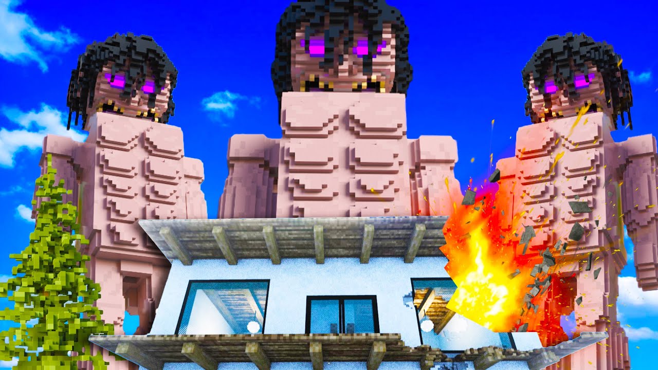 Titans DESTROYED my HOUSE! - YouTube