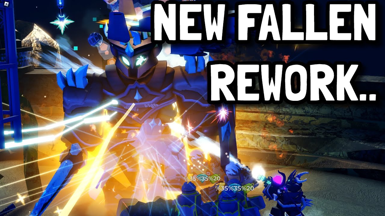 The New Fallen Rework is here.. and it's INSANE | Roblox Tower Defense ...