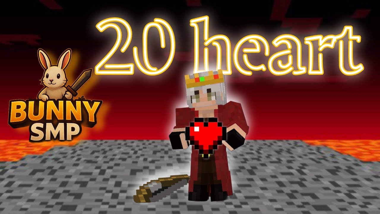 MINECRFT LIVE STREEM 20 heart [ BUNNY SMP ]#minecraft #livestream # ...
