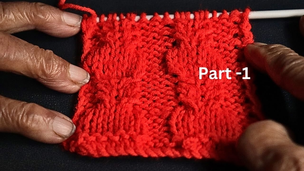শিখে নাও Fancy Cable সোয়েটারের জন্যে প্যাটার্ন | Easy knit Stitch ...
