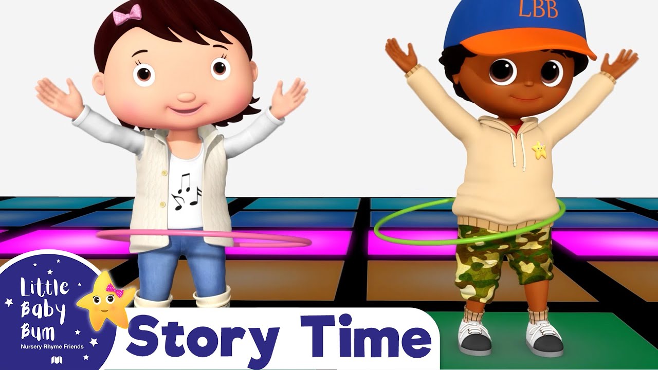Hula Hoops | Get Active | Nursery Rhymes and Kids Songs | Little Baby ...