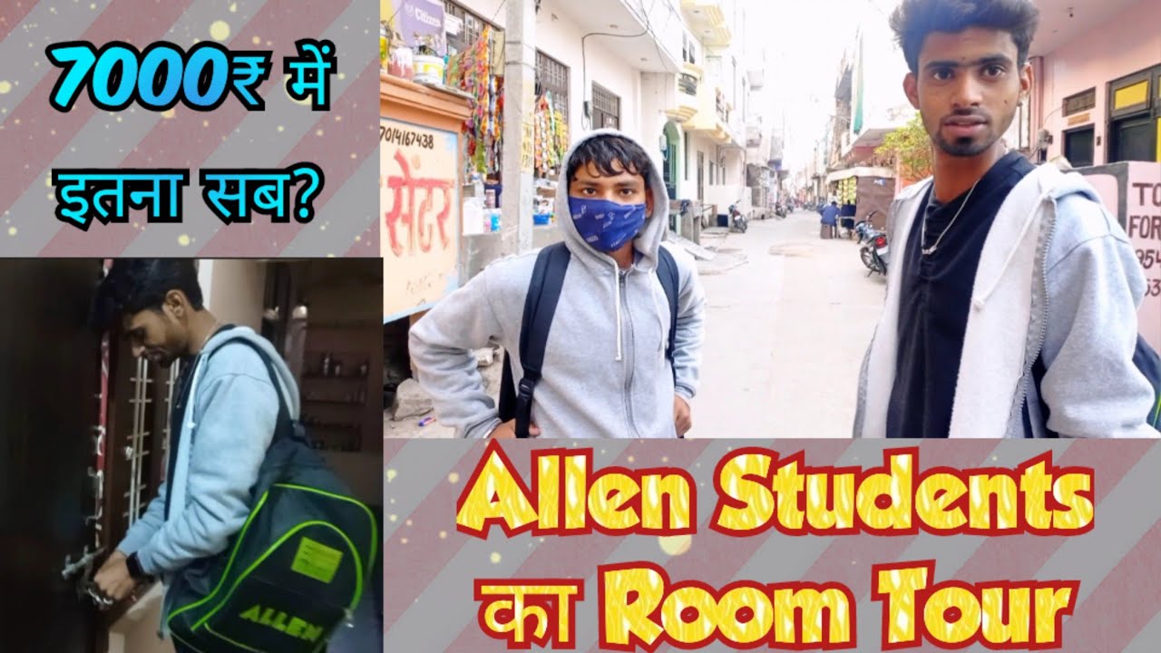 🤫Allen Student Room Tour। Price। Facilities। Cheapest Hostel near Allen ...