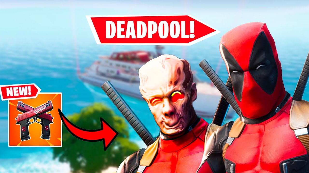 DEADPOOL in Fortnite! *NEW* - YouTube