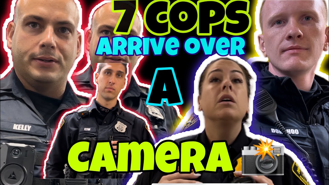 7 police respond over camera | go hands on ! - YouTube