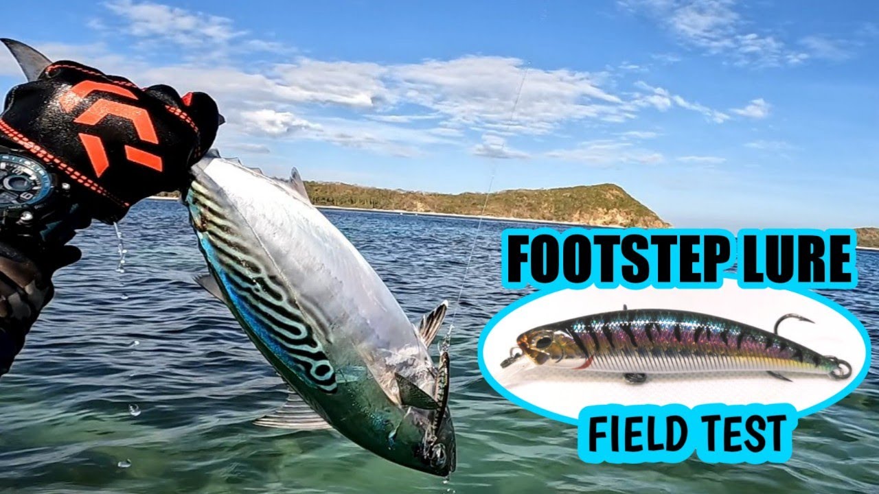 EP.115 Footstep Lure 9grams 7cm Field Test | Palawan fishing - YouTube