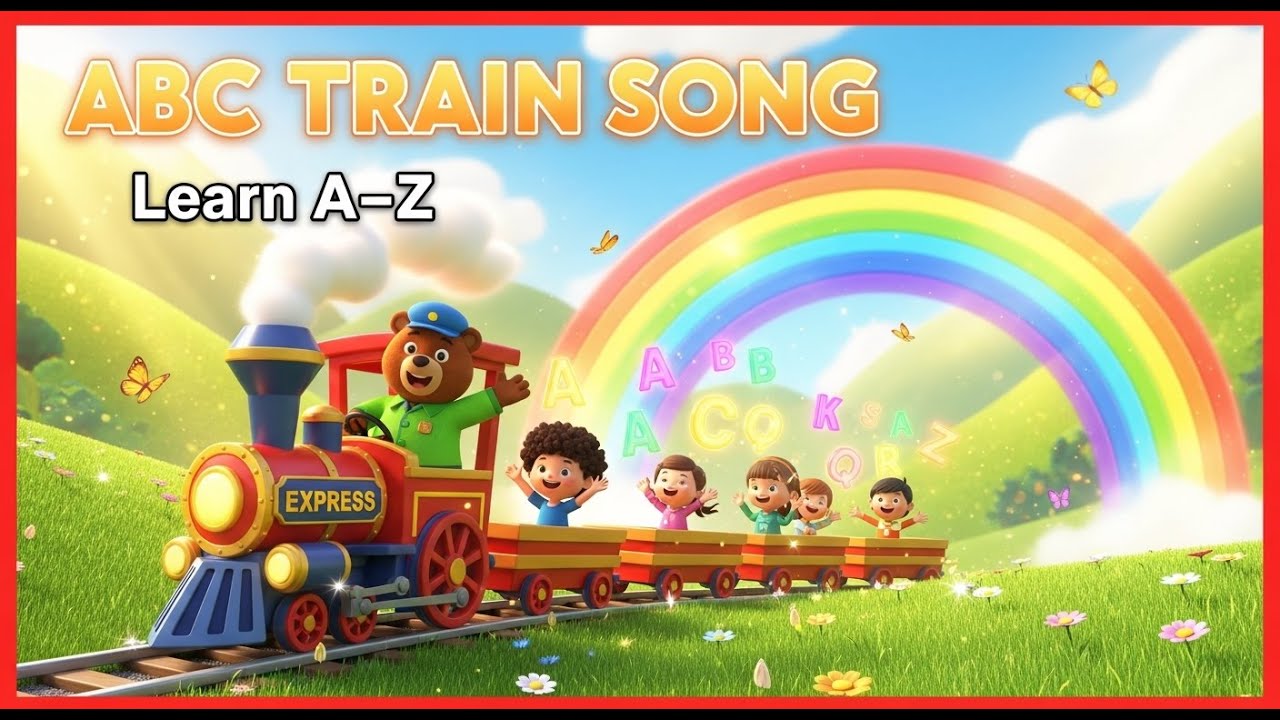 ABC Train Song for Kids | ABC Song + Learning Songs For Toddlers ...