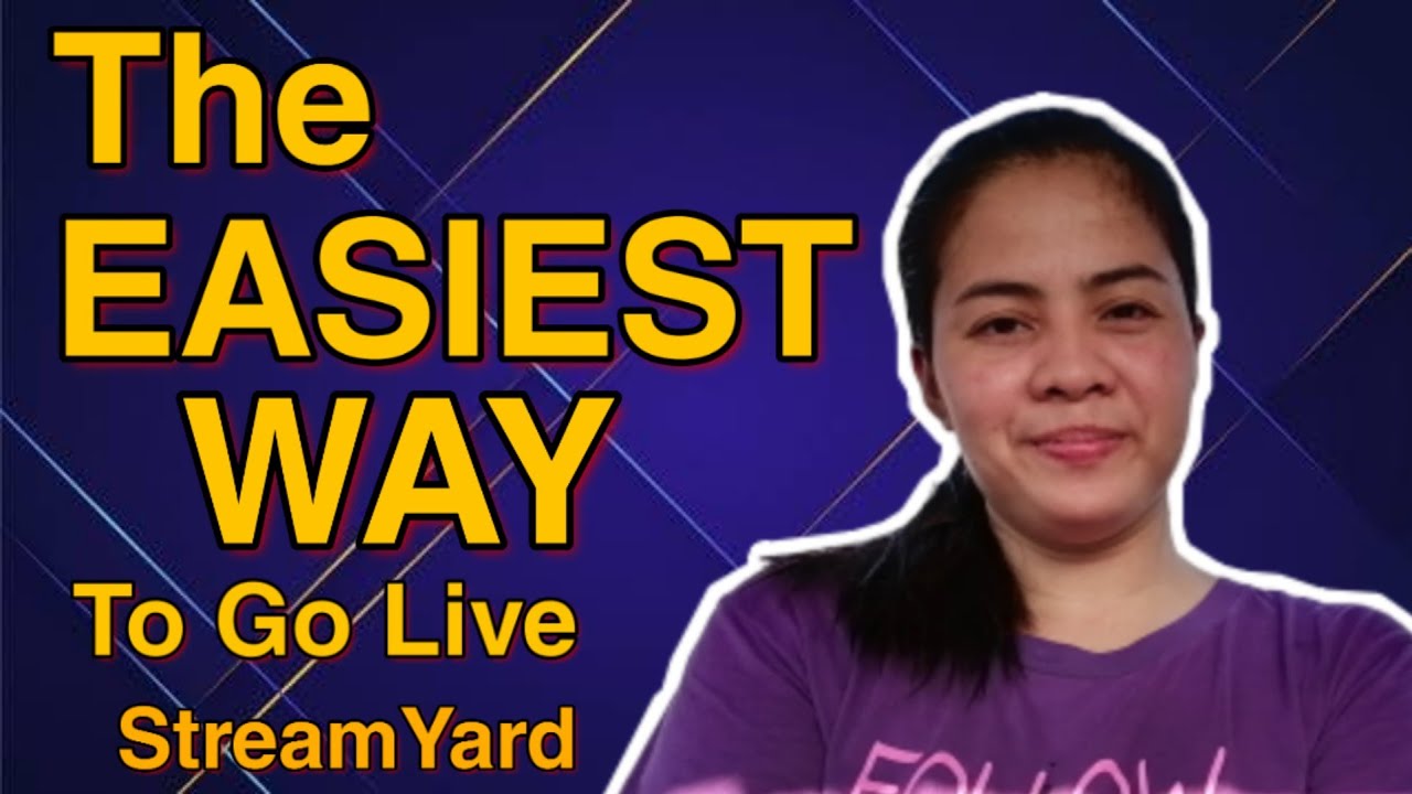 How to go live with StreamYard|Tagalog|Xris Tutorials - YouTube