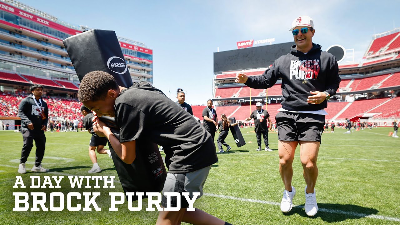 A Day with Brock Purdy: Inside His Youth Football Camp at Levi's ...