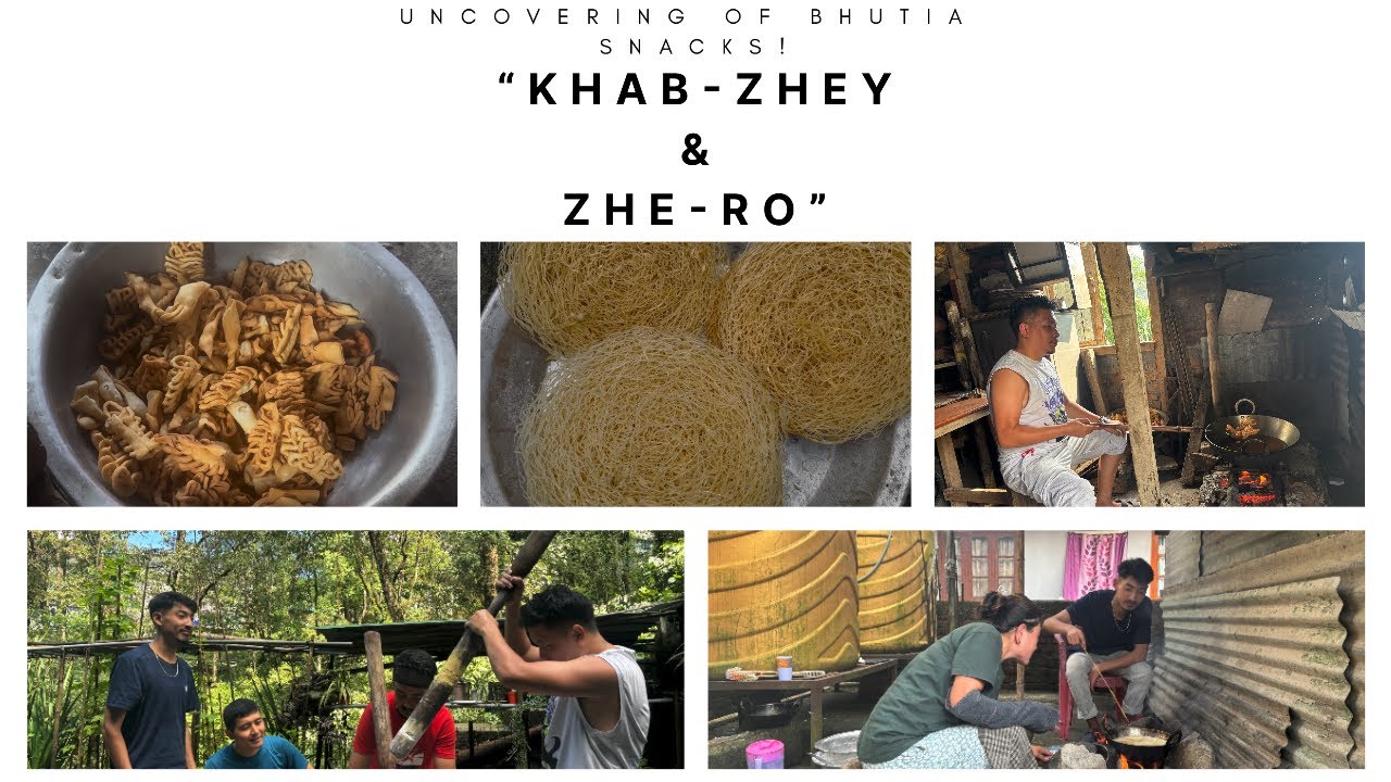 #13 Uncovering of Bhutia Snacks! “Khab-Zhey & Zhe-Ro”! Enjoy - YouTube